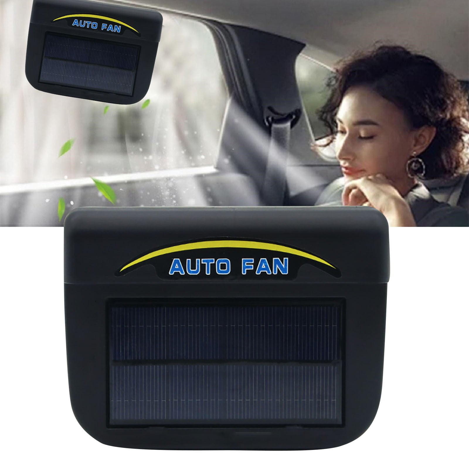 Solar Powered USB Fans for Vehicle Air Circulation Car Ventilation ...