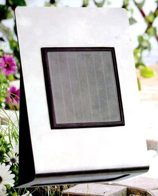 Solar Powered Ultra Bright Stainless Steel Wall Mounted Path Light ...