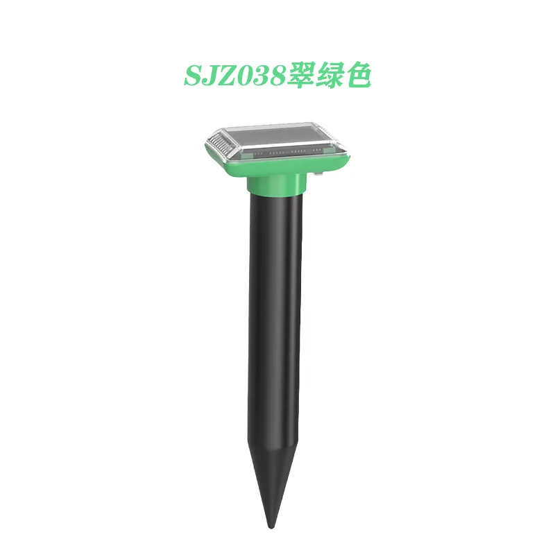 Solar Powered Ultrasonic Sonic Mole Pest Rodent Repeller Repellent Yard ...