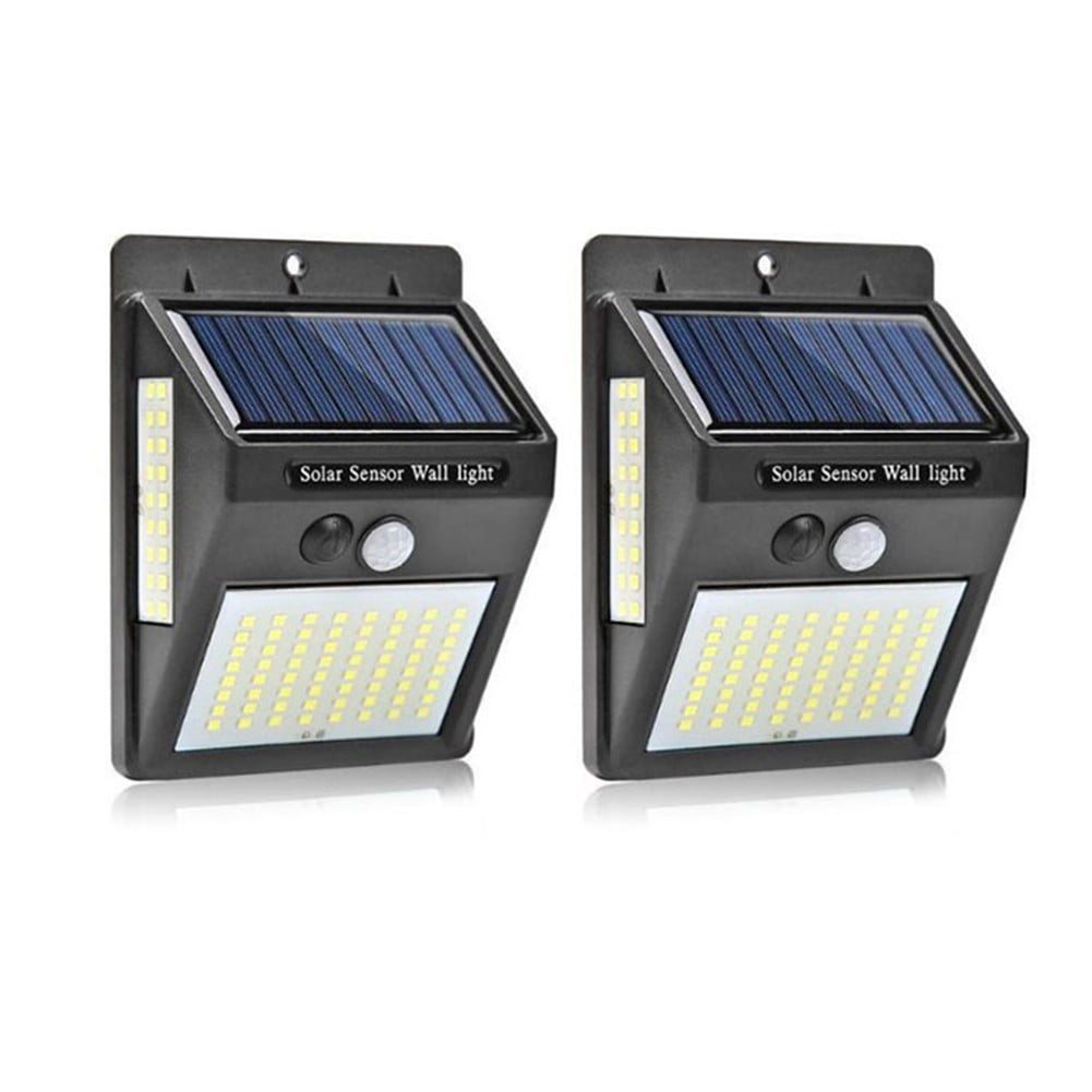 Solar Powered Wall Light With Motion Sensor Bright Led Lamp For Gardens ...