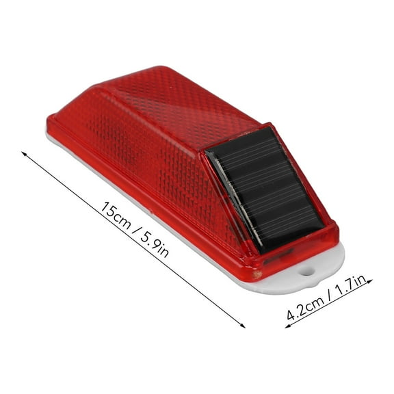 2 Pack Magnetic Super Bright Red LED Safety Lights with 1 Mile ...