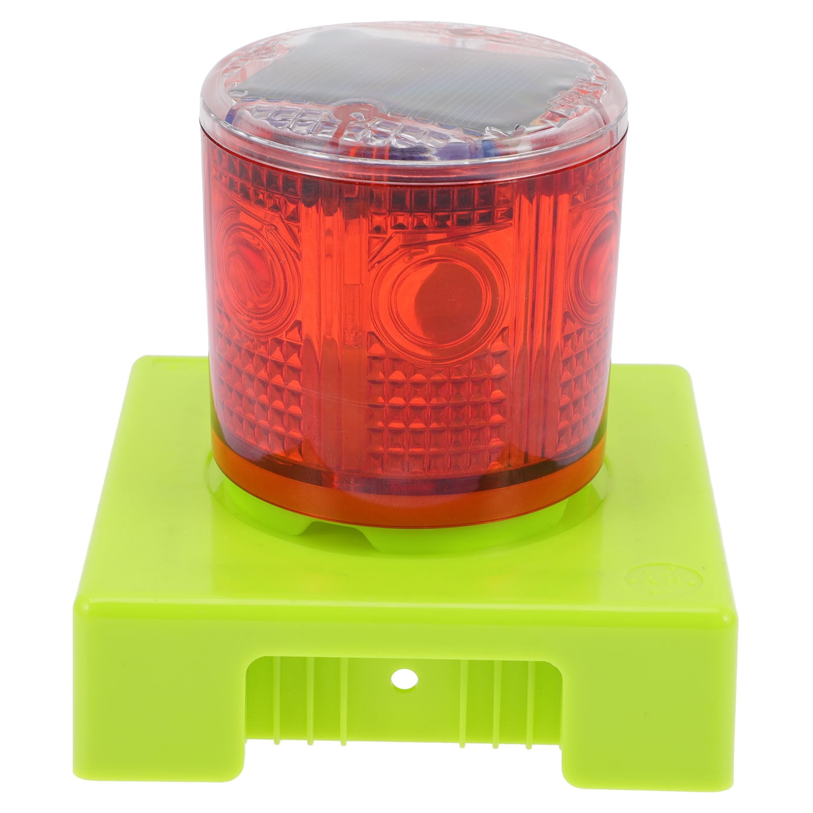 Solar Powered Warning Strobe Waterproof Traffic Flashing Light Flashing ...