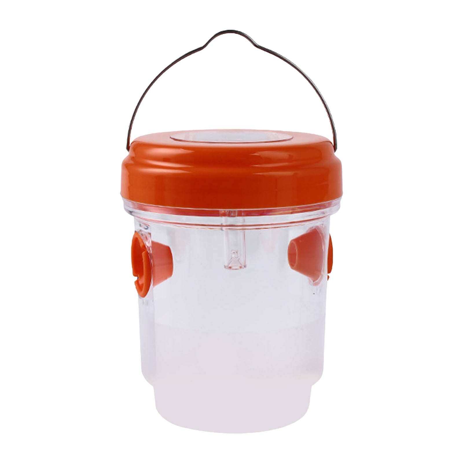 Solar-Powered Wasp Trap, Dual-Chamber Outdoor Insect Catcher with 40mAh ...