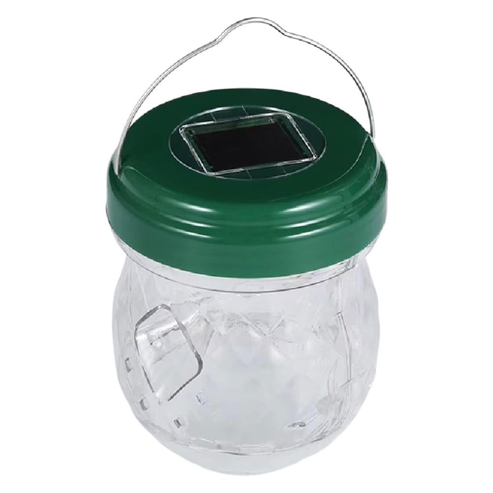 Solar Powered Wasp Trap with LED Light,Outdoor Hanging Wasp Traps ...