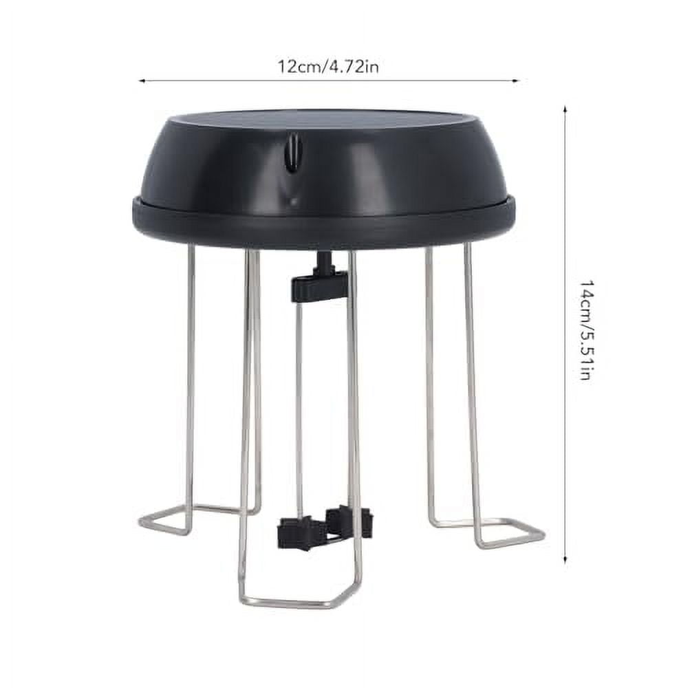 Solar Powered Water Agitator 5V 0.5W Solar Panel Wiggler with Bracket ...