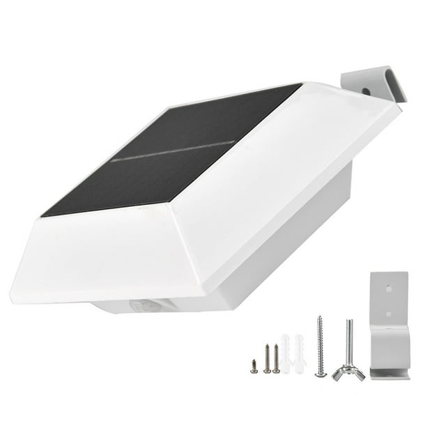 Solar Powered Waterproof Garden Wall LED Light Human Body Motion Sensor ...