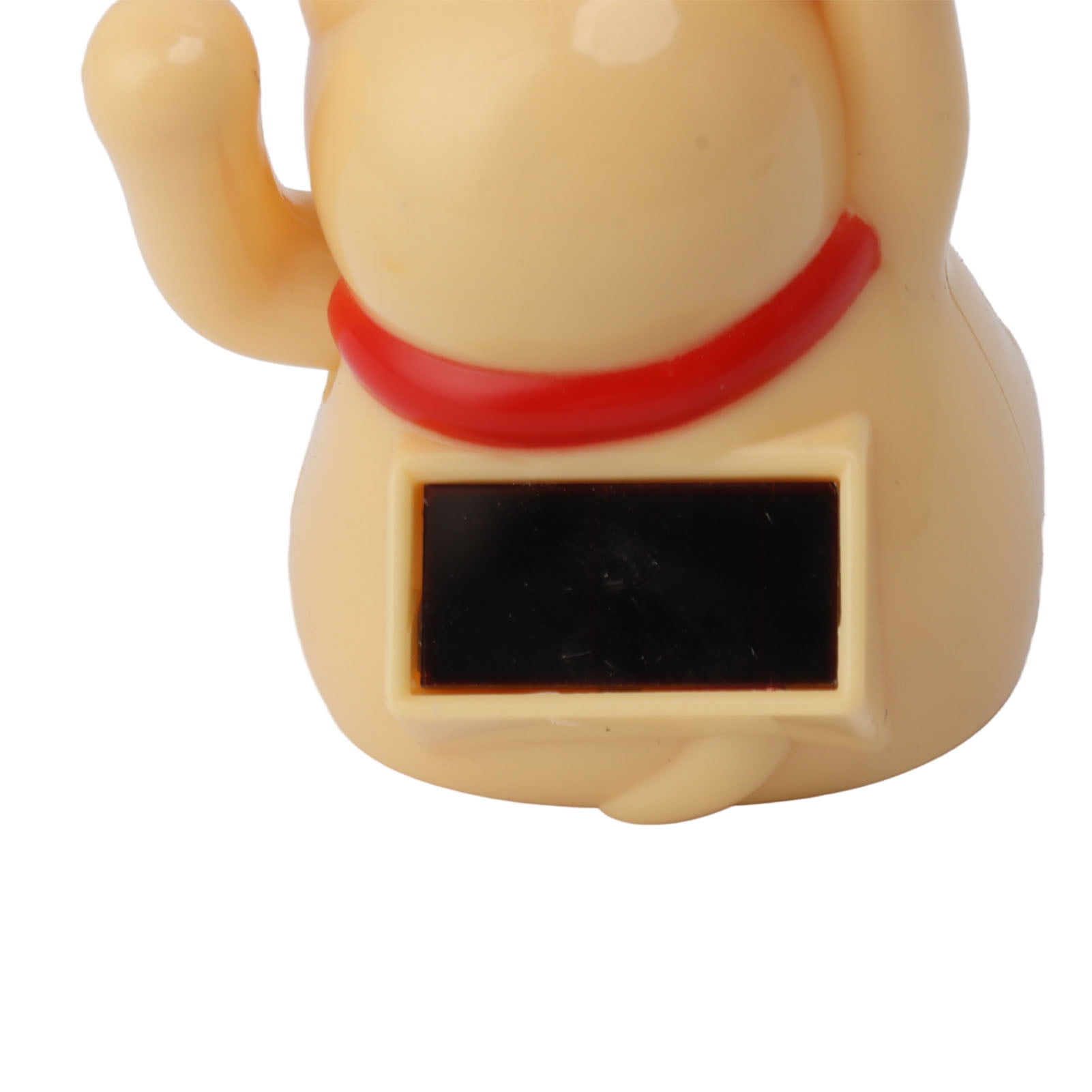 Solar Powered Waving Lucky Cat, Welcoming Fortune Ornament For Desk ...