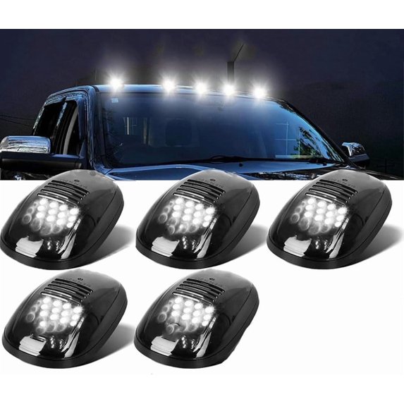 Solar Powered Wireless No Drill Truck Cab Roof LED with Motion ...