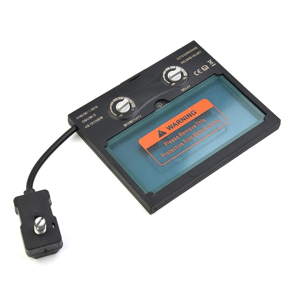 Solar Pro Auto Darken Welding Helmet Lens Automated Filter Lens Hood ...