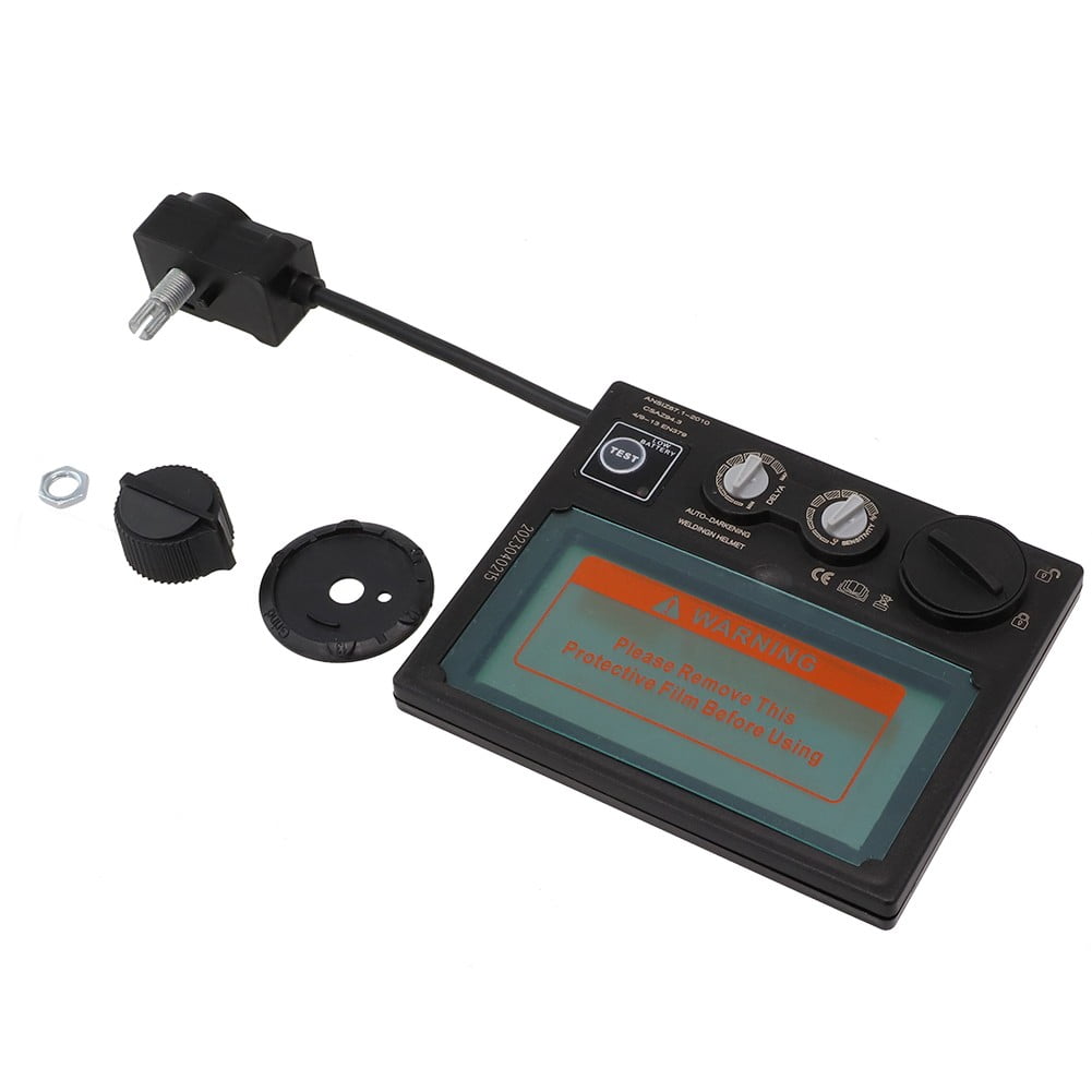 Solar Pro Auto Darken Welding Helmet Lens Automated Filter Lens Hood ...