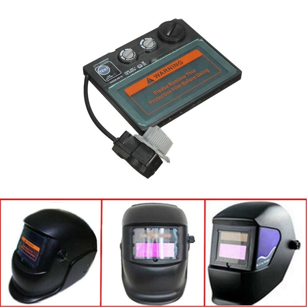 Solar Pro Auto Darken Welding Helmet Lens Automated Filter Lens Hood ...