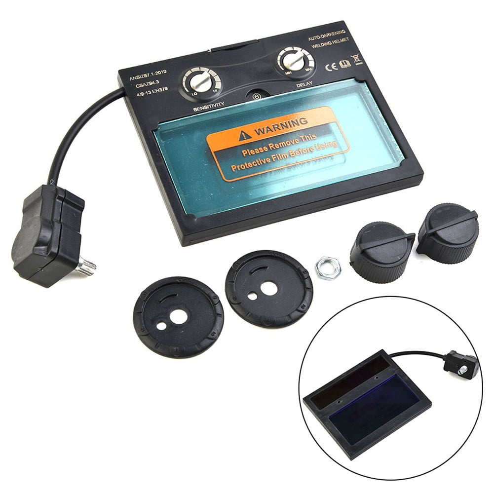 Solar Pro Auto Darken Welding Helmet Mask Lens Automated Filter Lens ...