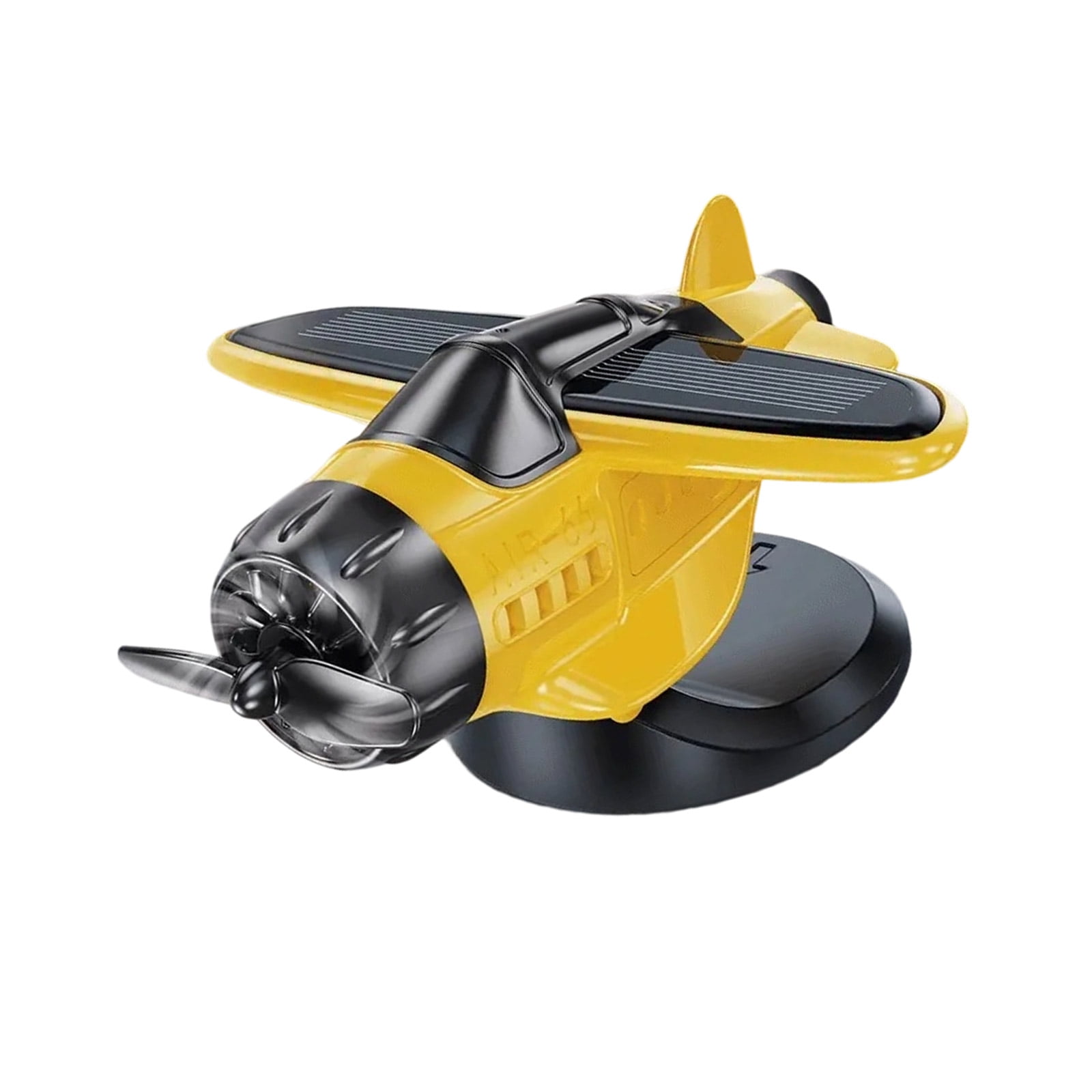 Solar Propelled Whirling Aircraft Car Panel Decoration Dynamic Drift ...