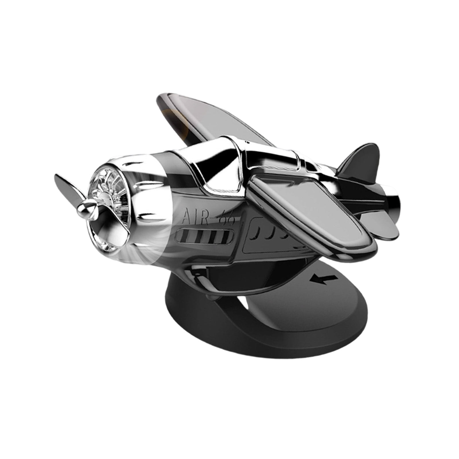 Solar Propelled Whirling Aircraft Car Panel Decoration Dynamic Drift ...