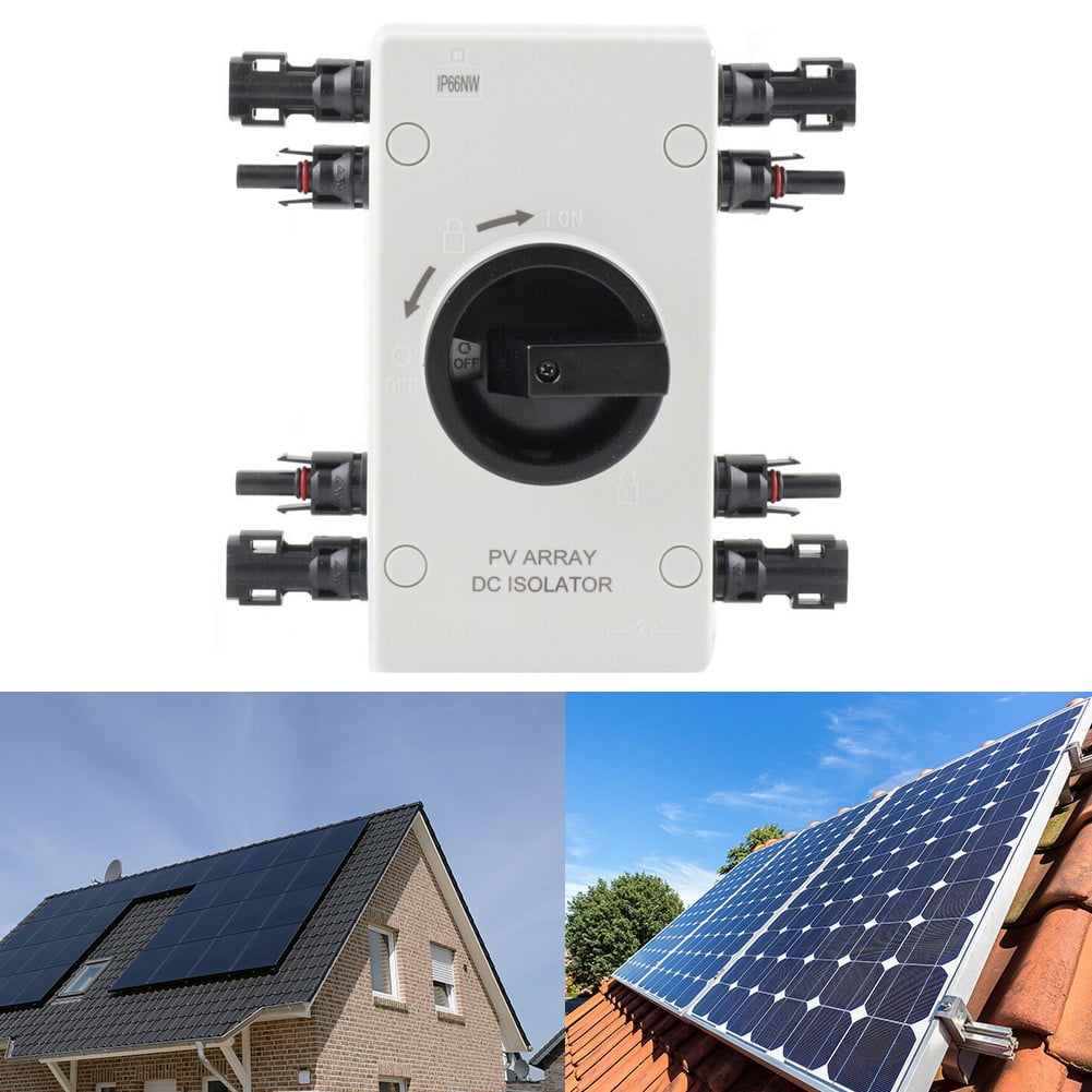 Solar Pv Switch Dc Disconnect Switch Off Switch Switch 32A 1000V 4-Pole ...
