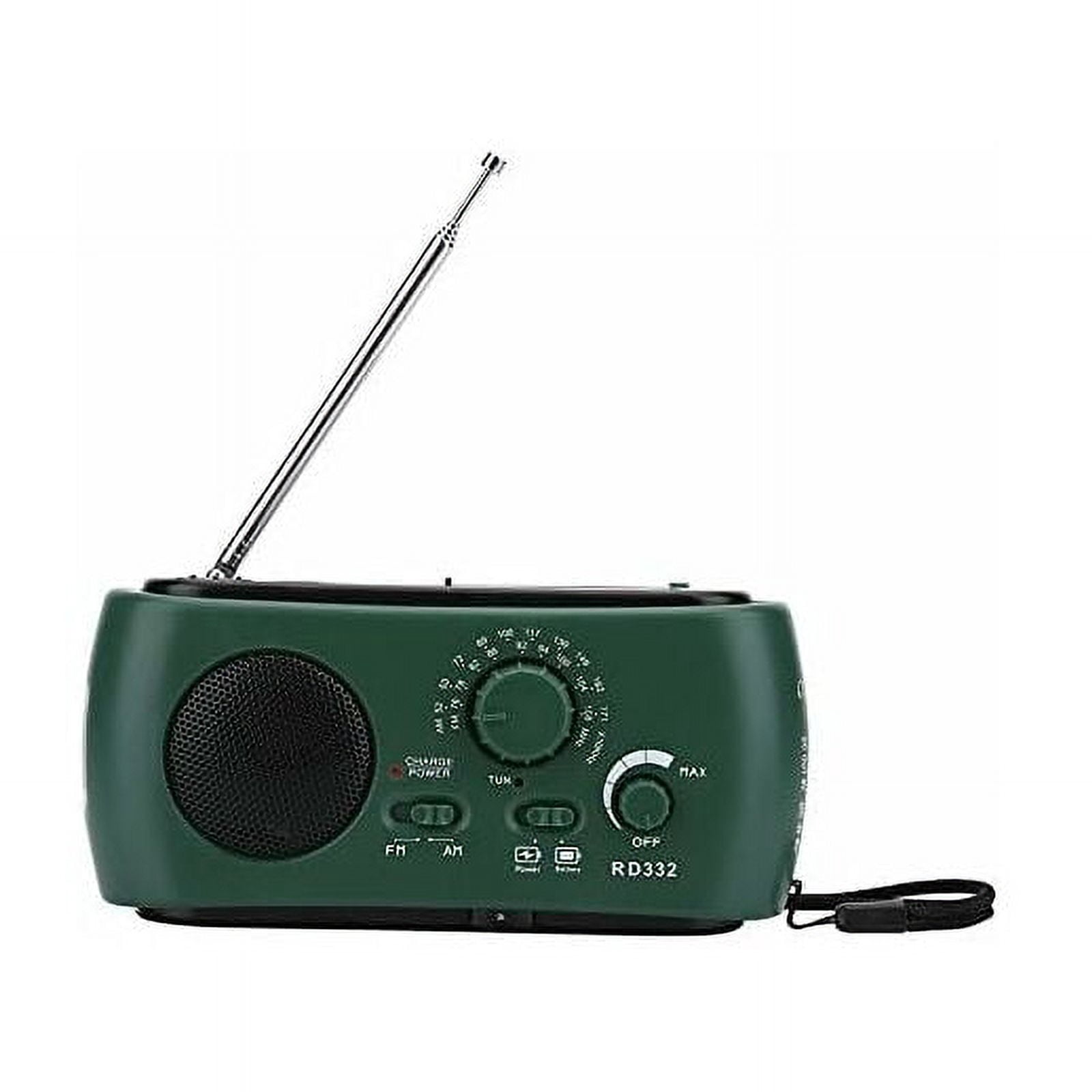 Solar Radio, Multi-Function AM/FM/SW Emergency Crank Solar Flashlight ...