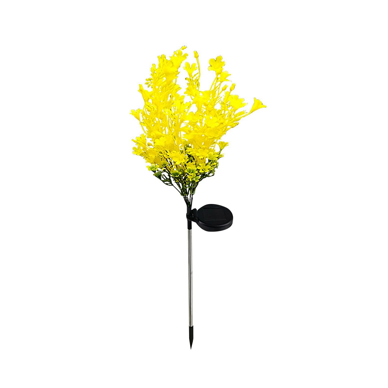 Solar Rapeseed Flower Ground Plug Lamp Automatic Opening Outdoor ...