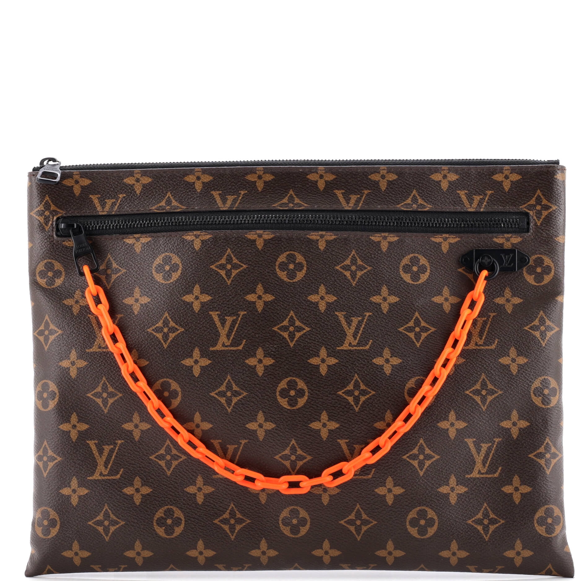 Pre-Owned Solar Ray A4 Pouch Monogram Canvas By Rebag - Walmart.com
