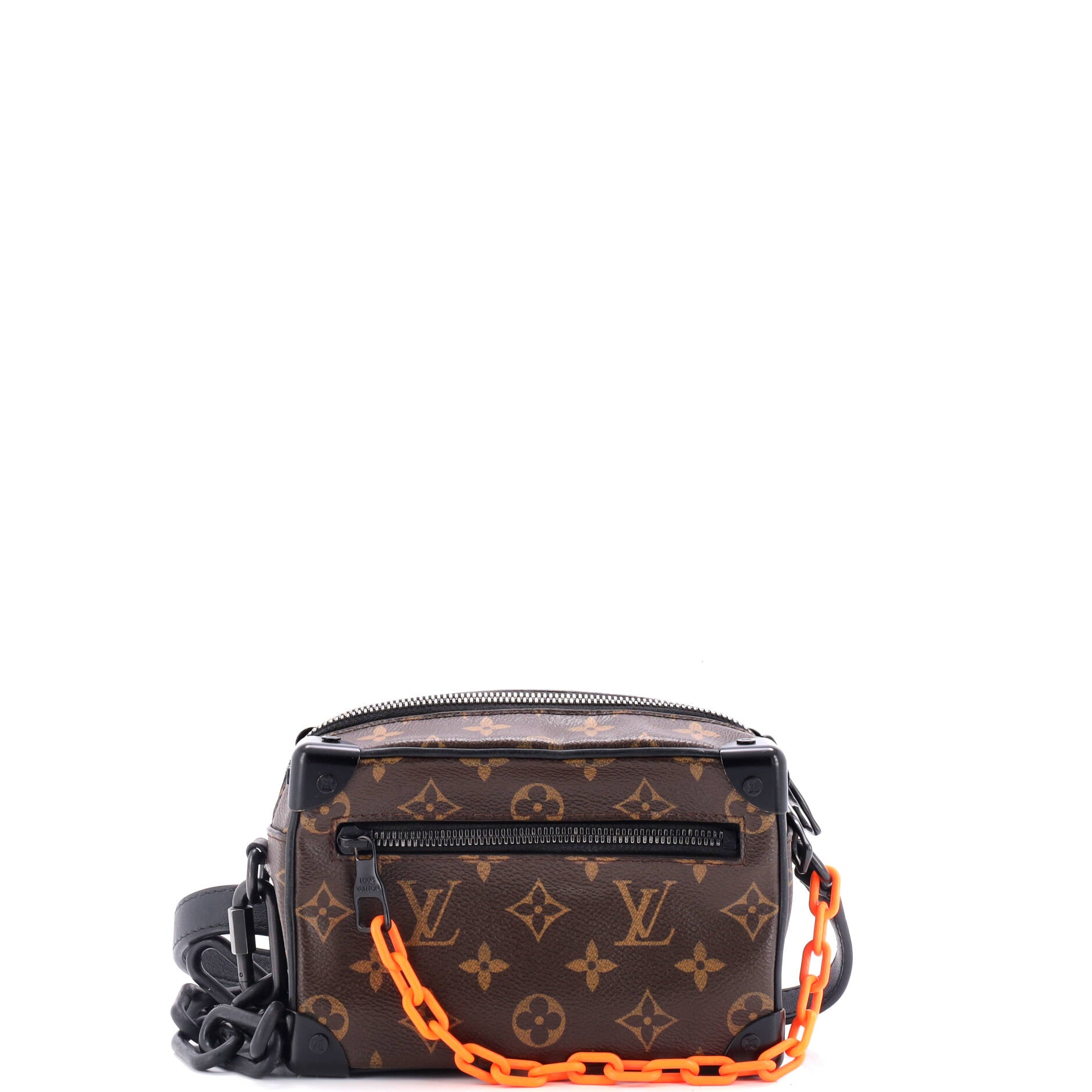 Pre-Owned Solar Ray Soft Trunk Bag Monogram Canvas Mini - Walmart.com