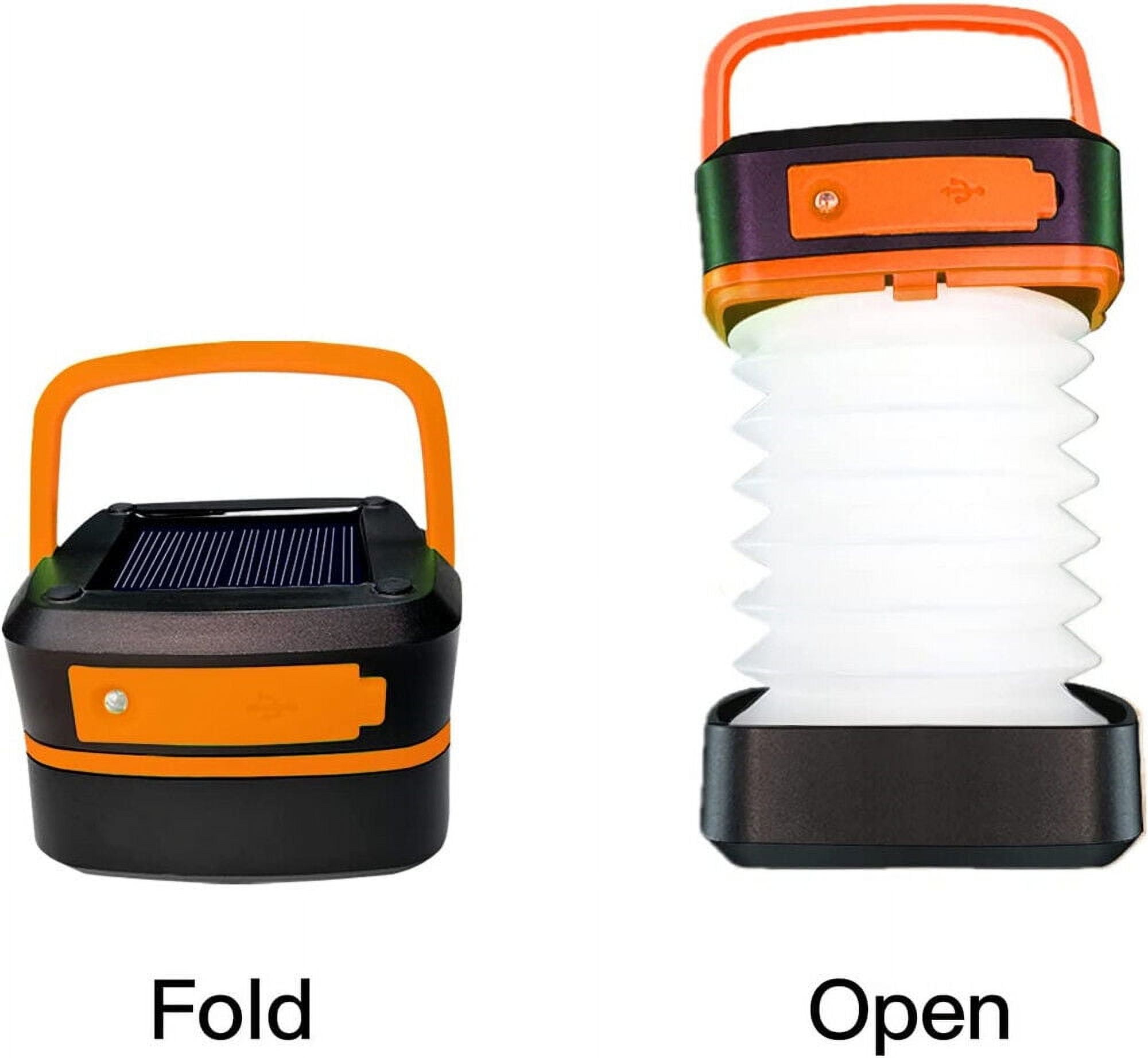 Solar Rechargeable LED Flashlight Power Camping Tent Light Torch ...