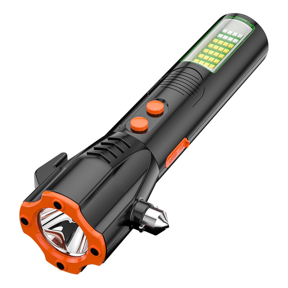 Solar/Rechargeable Multi Function LED Flashlight, Fast Charging - Walmart.com