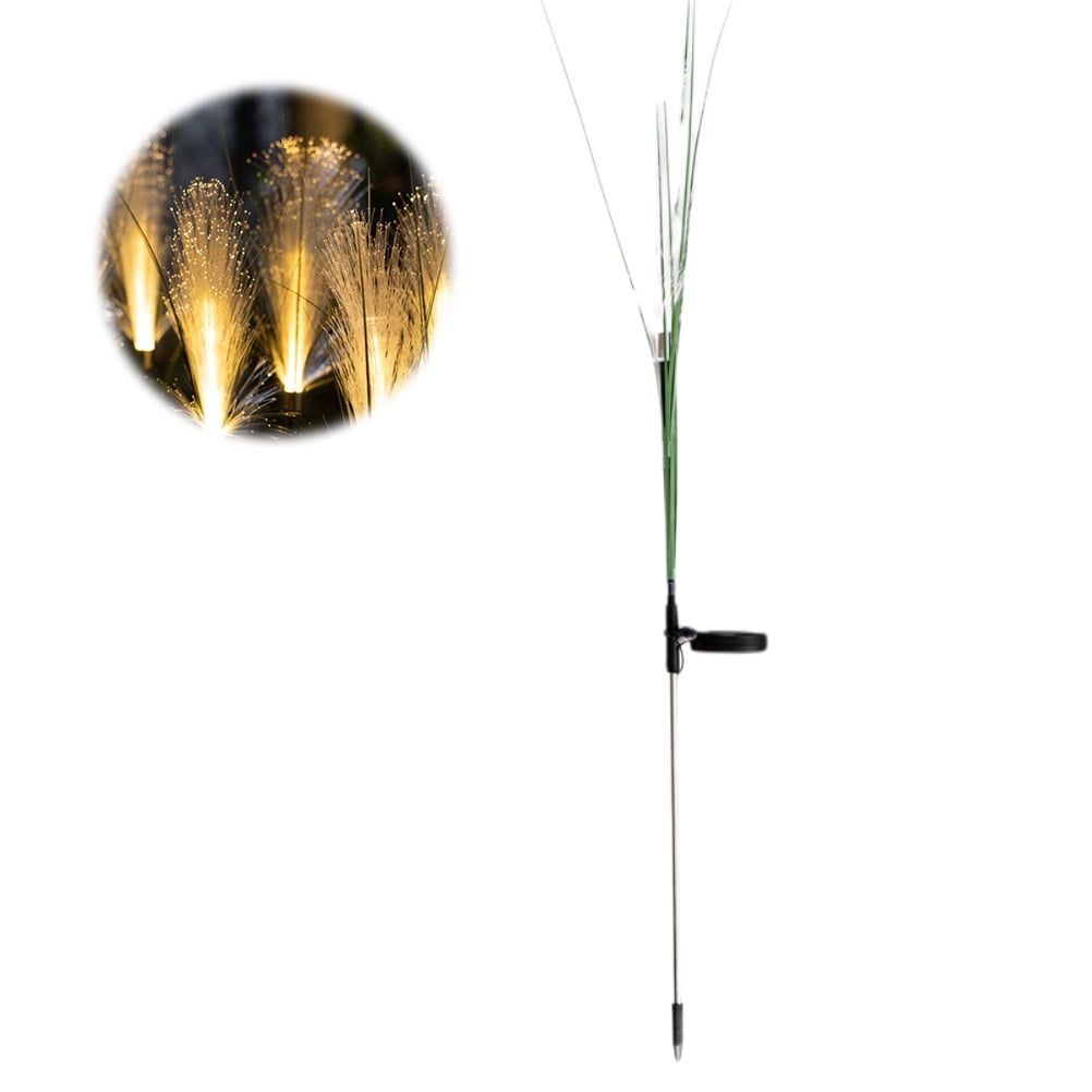 Solar Reed Garden Lights Waterproof LED Garden Stake Lights Decorative ...