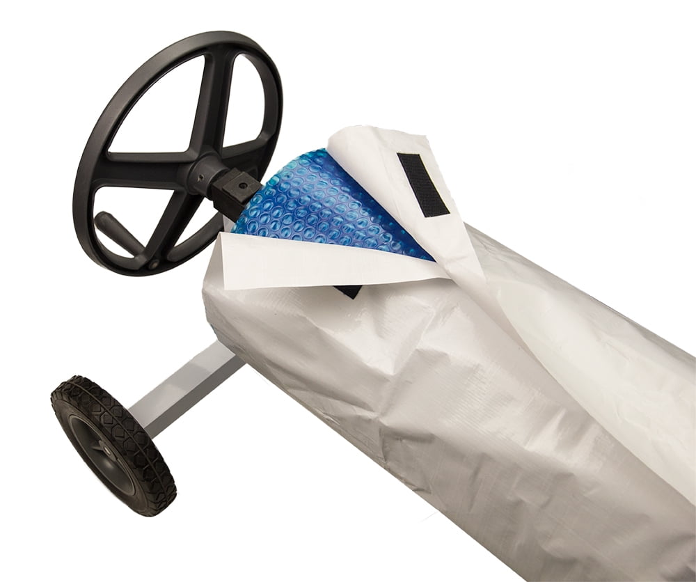 Solar Reel Blanket Cover for Swimming Pools up to 20' Wide - Walmart.com