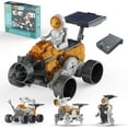 Solar Power Robots Set, STEM Building Toy Space Robotics Kit, Featuring ...