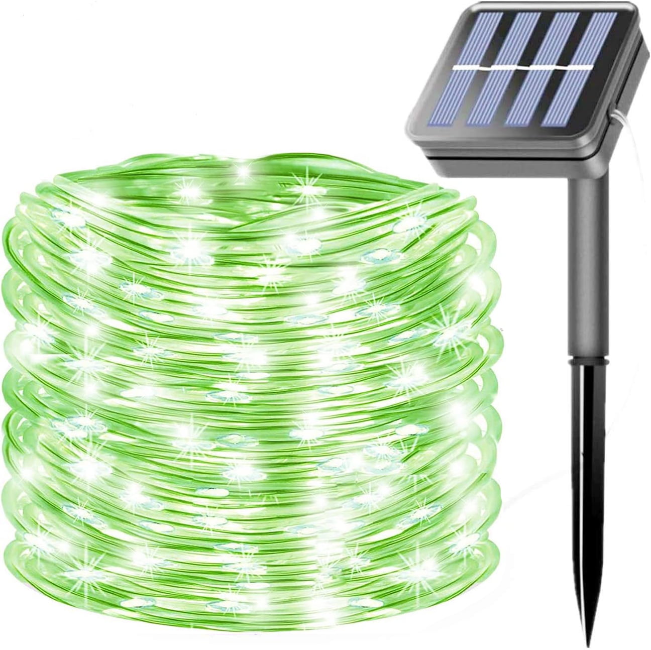 Solar Rope Light Outdoor, 72ft 200LED Waterproof LED Copper Fairy ...