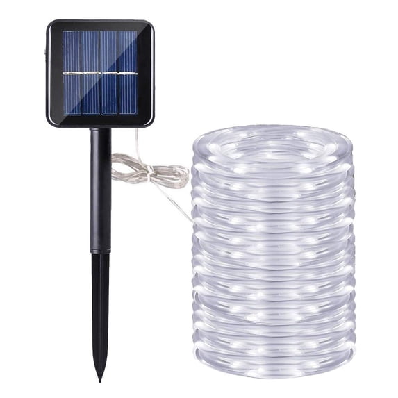 Solar Rope Lights, 200 LEDs 72ft/22M Waterproof Copper Fairy String ...