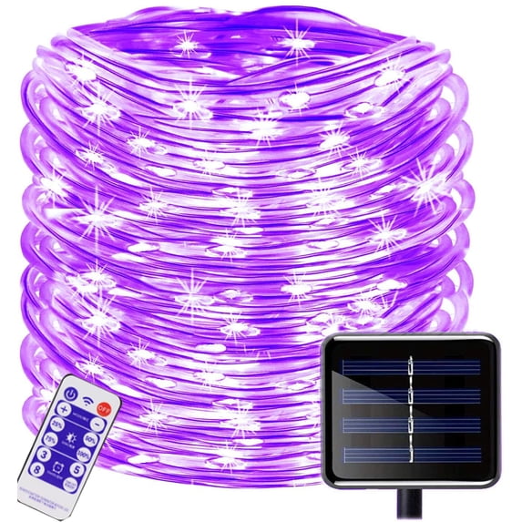 Solar Rope Lights, 32m 300 LED Garden Solar String Lights Waterproof ...