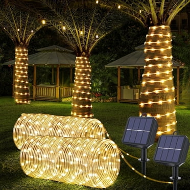 Sunforce 15 LED Solar String Lights, Weather Resistant, 33ft, for Patio ...