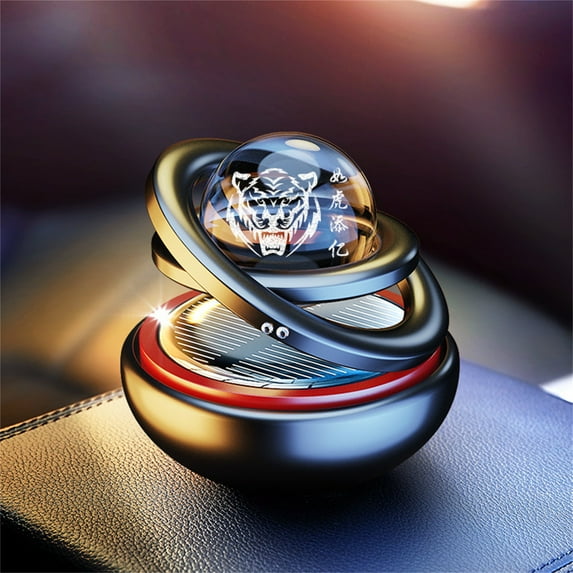 Solar Rotating Car Ornament Yannianjz Solar Powered Rotating Car Air ...