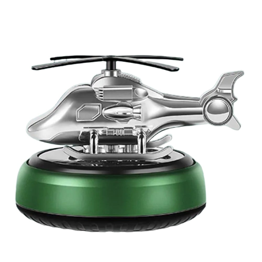 Solar Rotating Car Perfume Aromatherapy Air Freshener with Rose ...