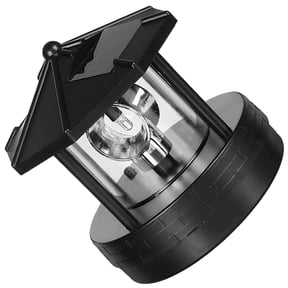 Solar Lighthouse Rotating Beacons for Garden and Patio Lighting