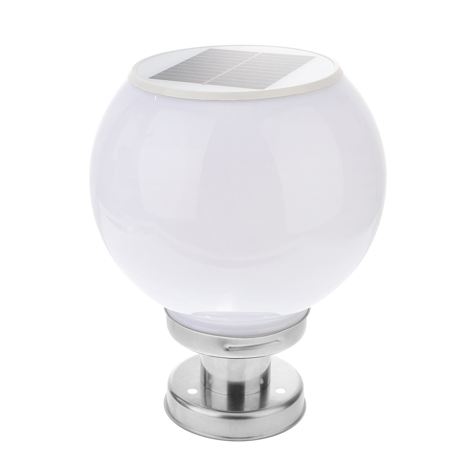 Solar Round Lights Statue Decor Solar Post Light Solar Powered Light ...