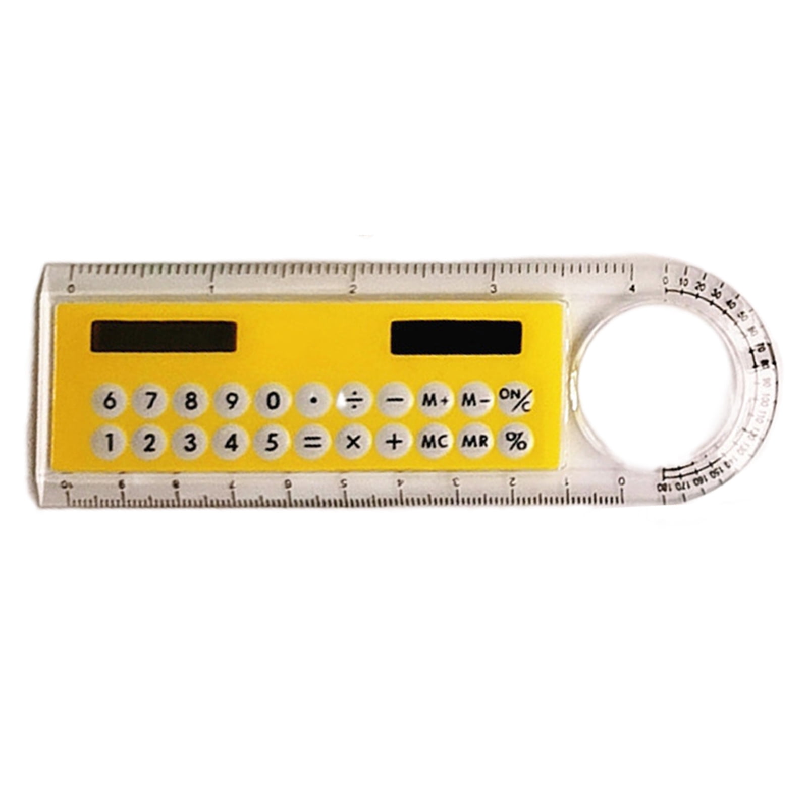 Solar Ruler Calculator Large Display Screen Stationery 3 in 1 10cm ...