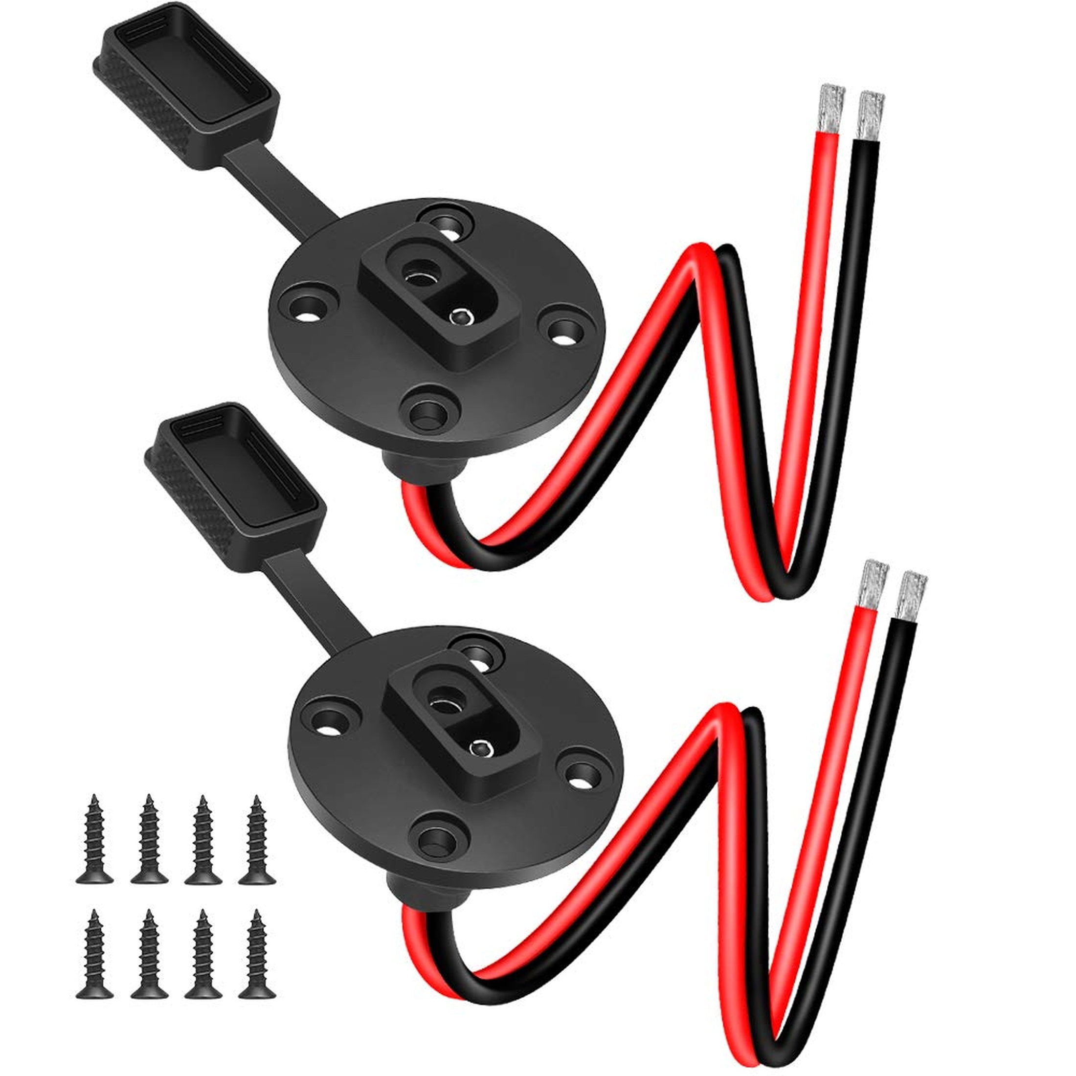 Solar SAE Connector Kit for Quick Connect Panel Mount Charging ...