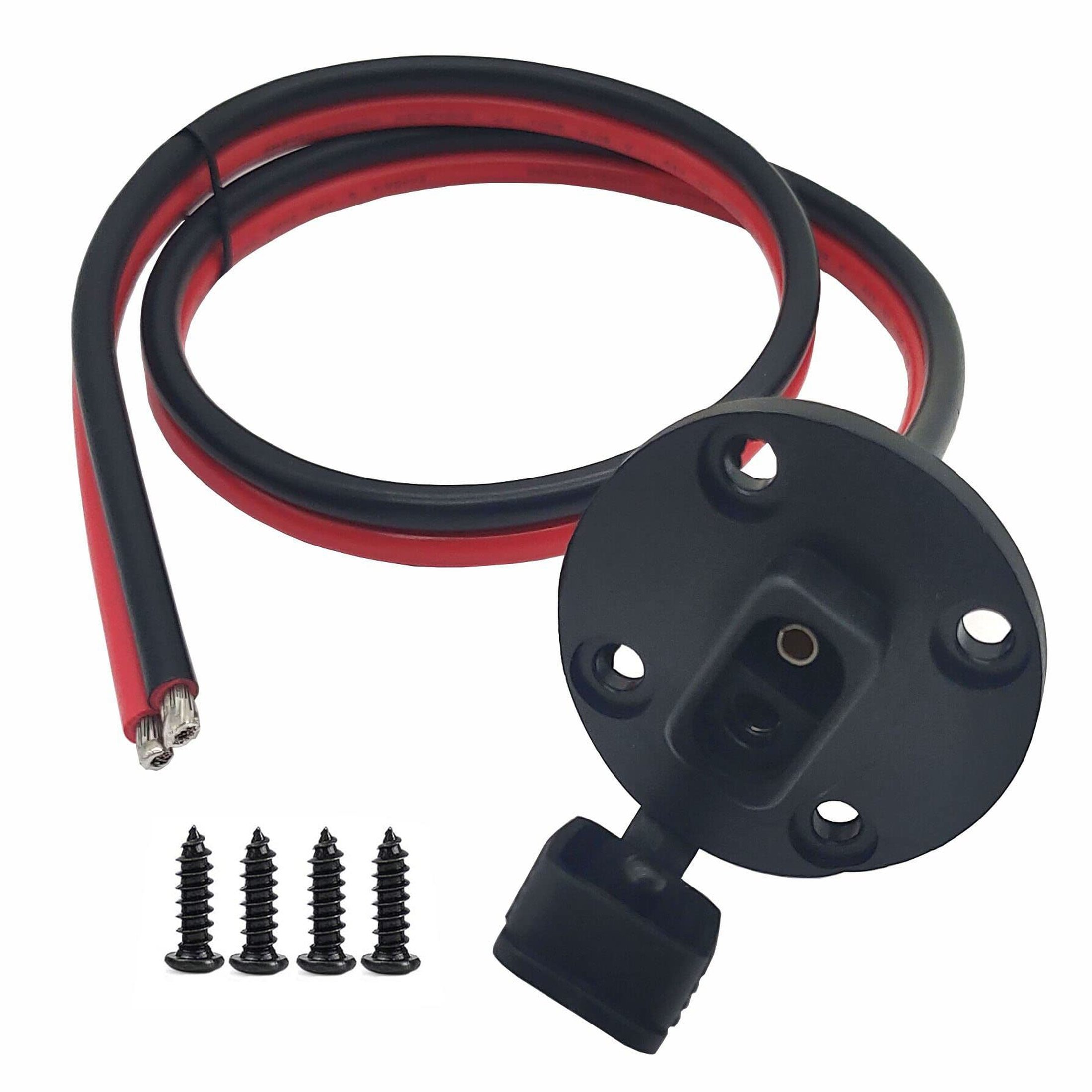 Solar SAE Socket Extension Cable for Quick Connect Panels, Weatherproof ...