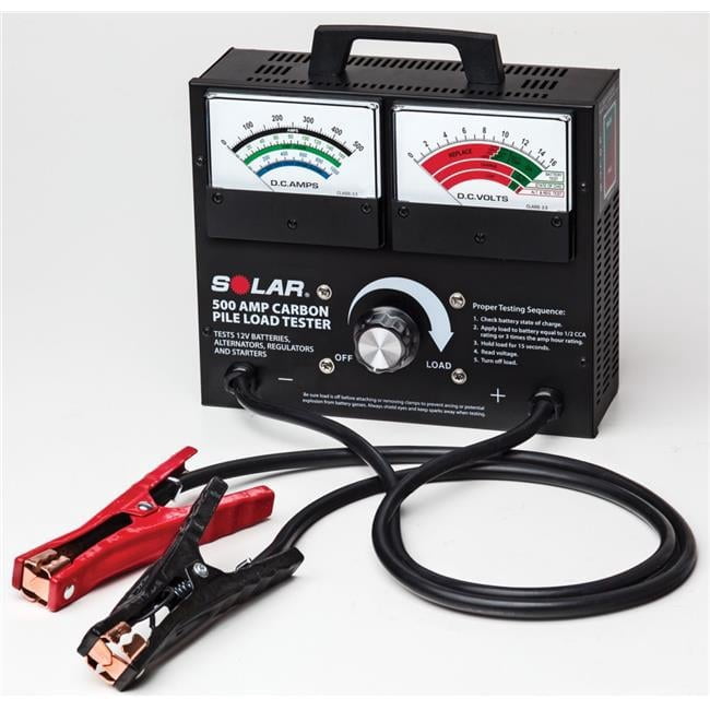 Solar SOL-1874 500A Variable Load Carbon Pile Tester - Walmart.com