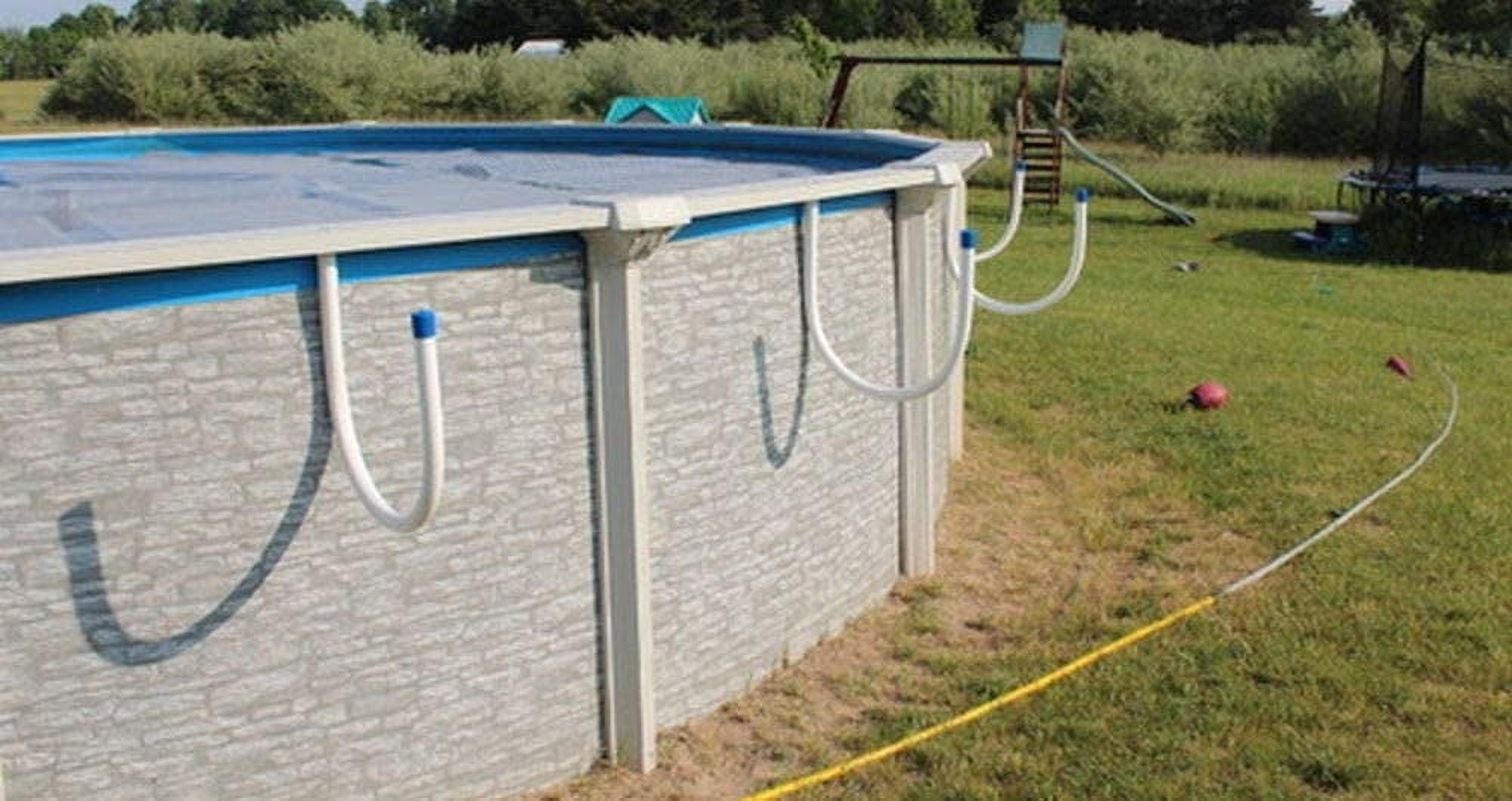 Solar Saddle Pool Solar Cover Holder - Walmart.com
