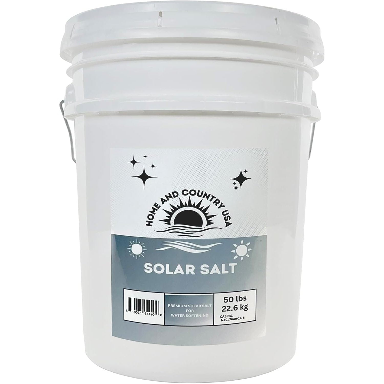 Solar Salt - High Purity Crystals for Water Soften 50 lb Pail - Walmart.com
