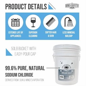 Rock Salt 50 Lb Bag