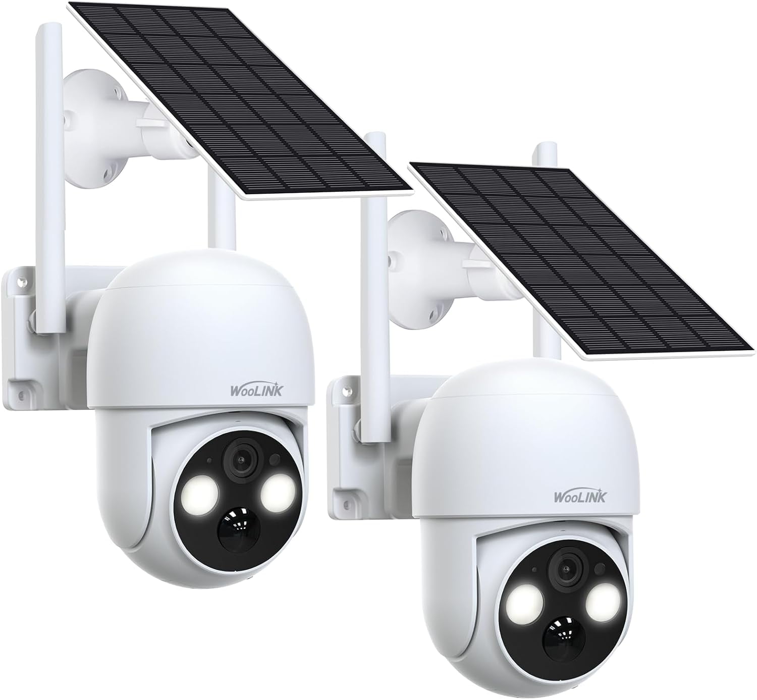 Solar Security Camera Wireless Outdoor,2.4Ghz WiFi Solar/Battery ...