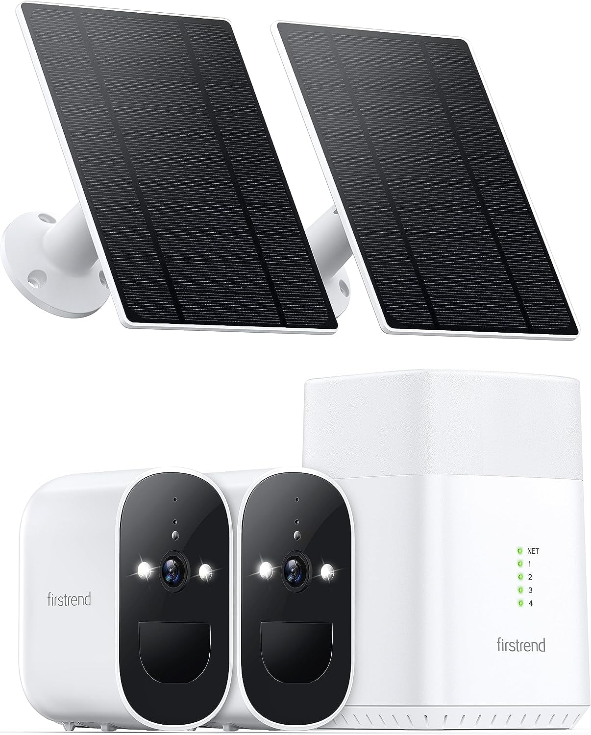 Solar Security Cameras Wireless Outdoor,Firstrend Home Security System ...