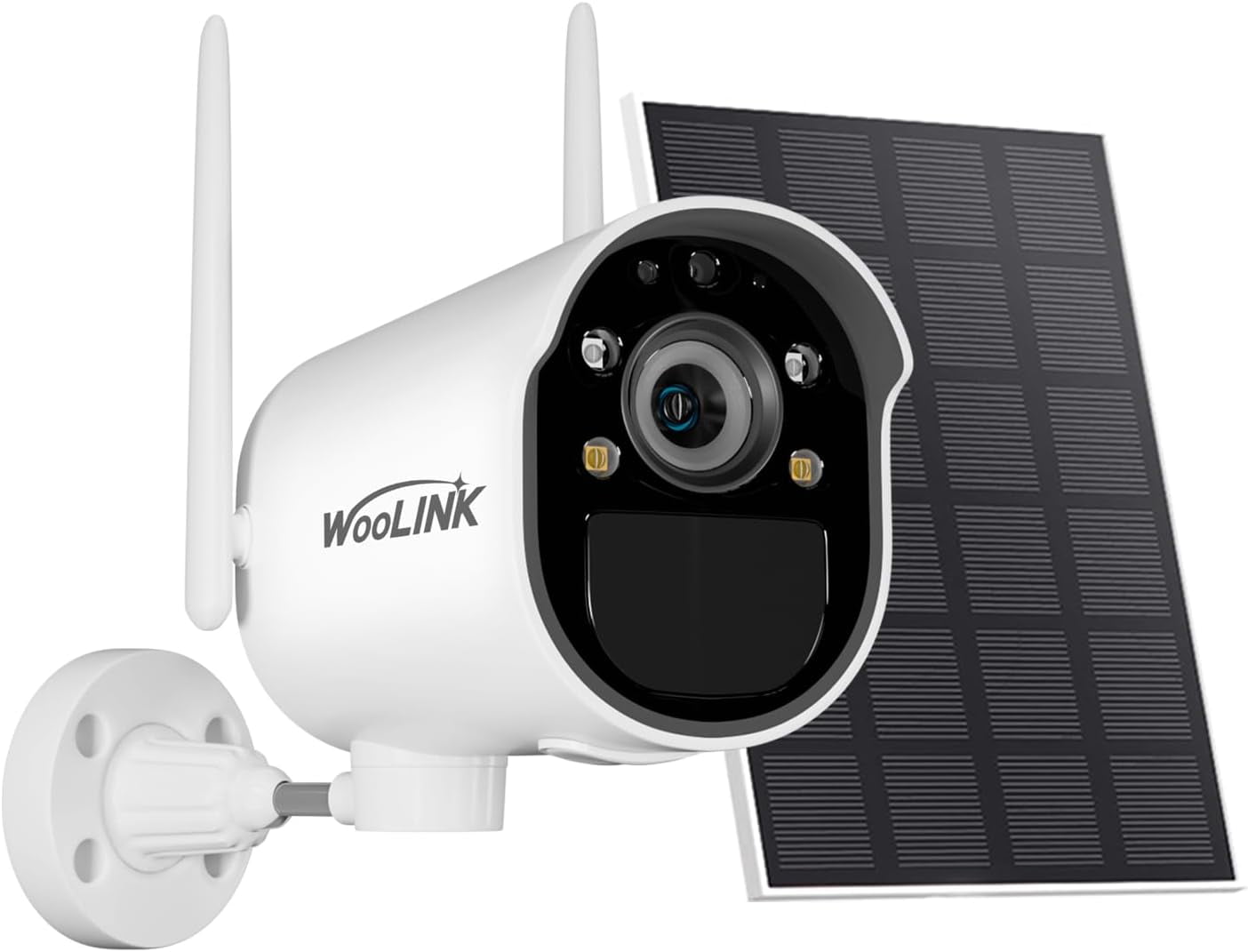 Solar Security Cameras Wireless Outdoor with Solar Panel, 2.4GHz WiFi ...