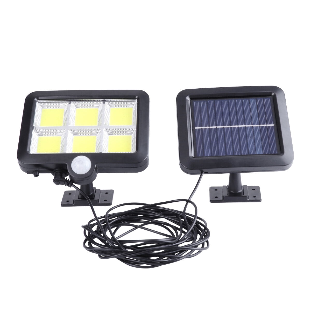 Solar Sensor Wall Lamp Split Super Bright 120 COB Outdoor IP65 ...