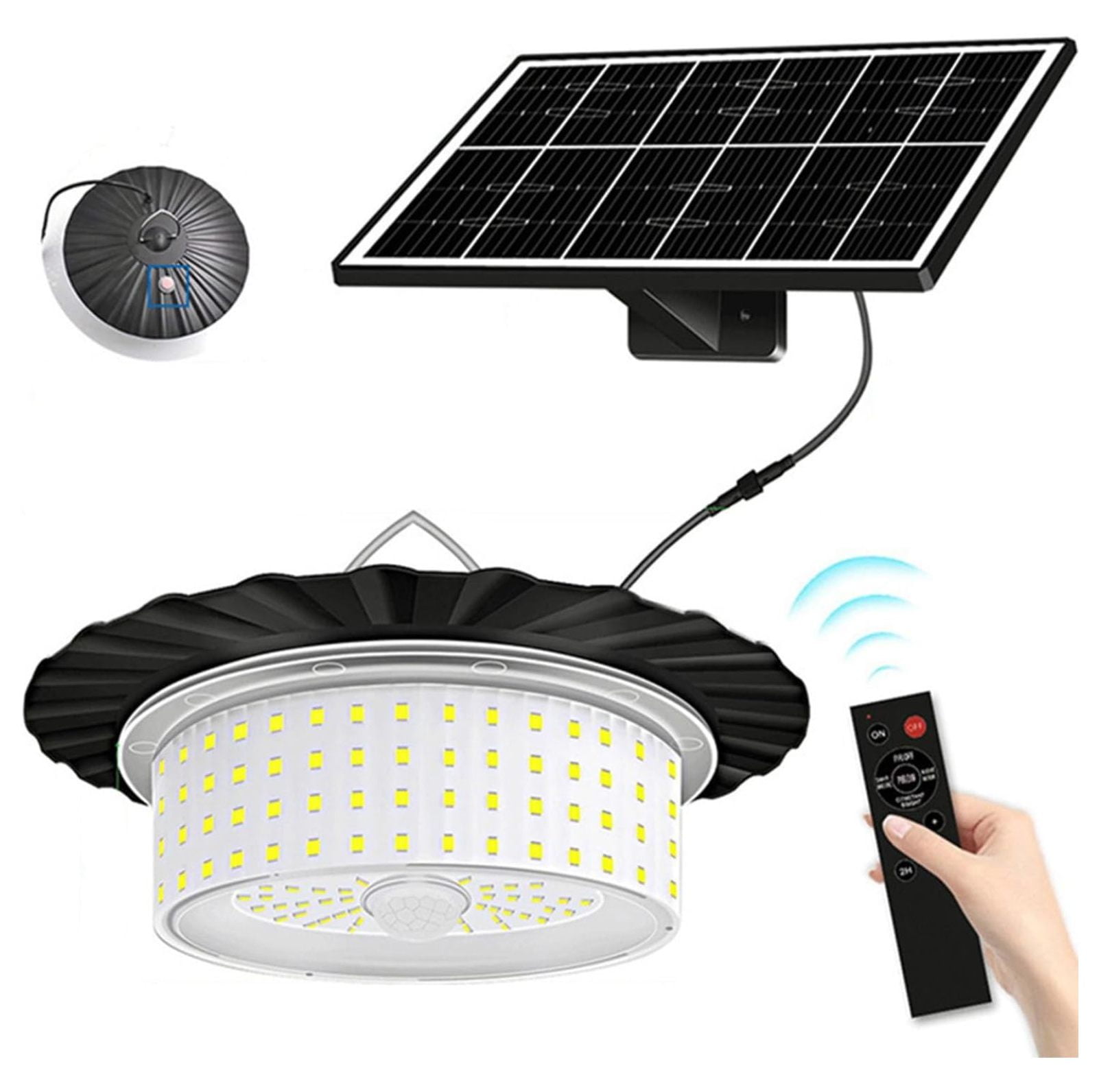 Solar Shed Light, 2025 Upgraded Pendant Light with Moving Sensor for ...