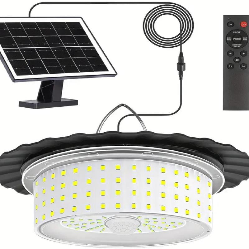 Solar Shed Lights Outdoor Indoor,Led Solar Powered Pendant Lights with ...