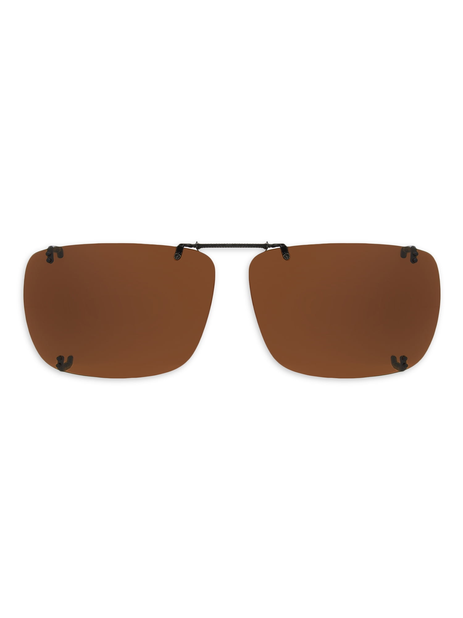 Solar Shield Dioptics Rectangle Black Sunglasses - Walmart.com
